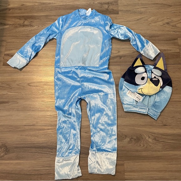 Disney | Costumes | Disney Bluey Toddler Costume Jumpsuit 34t | Poshmark